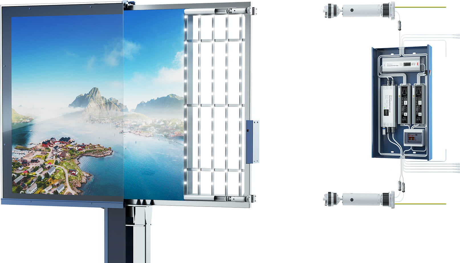Scrolling Billboards - TRYO - Digital Signage & Digital Advertising